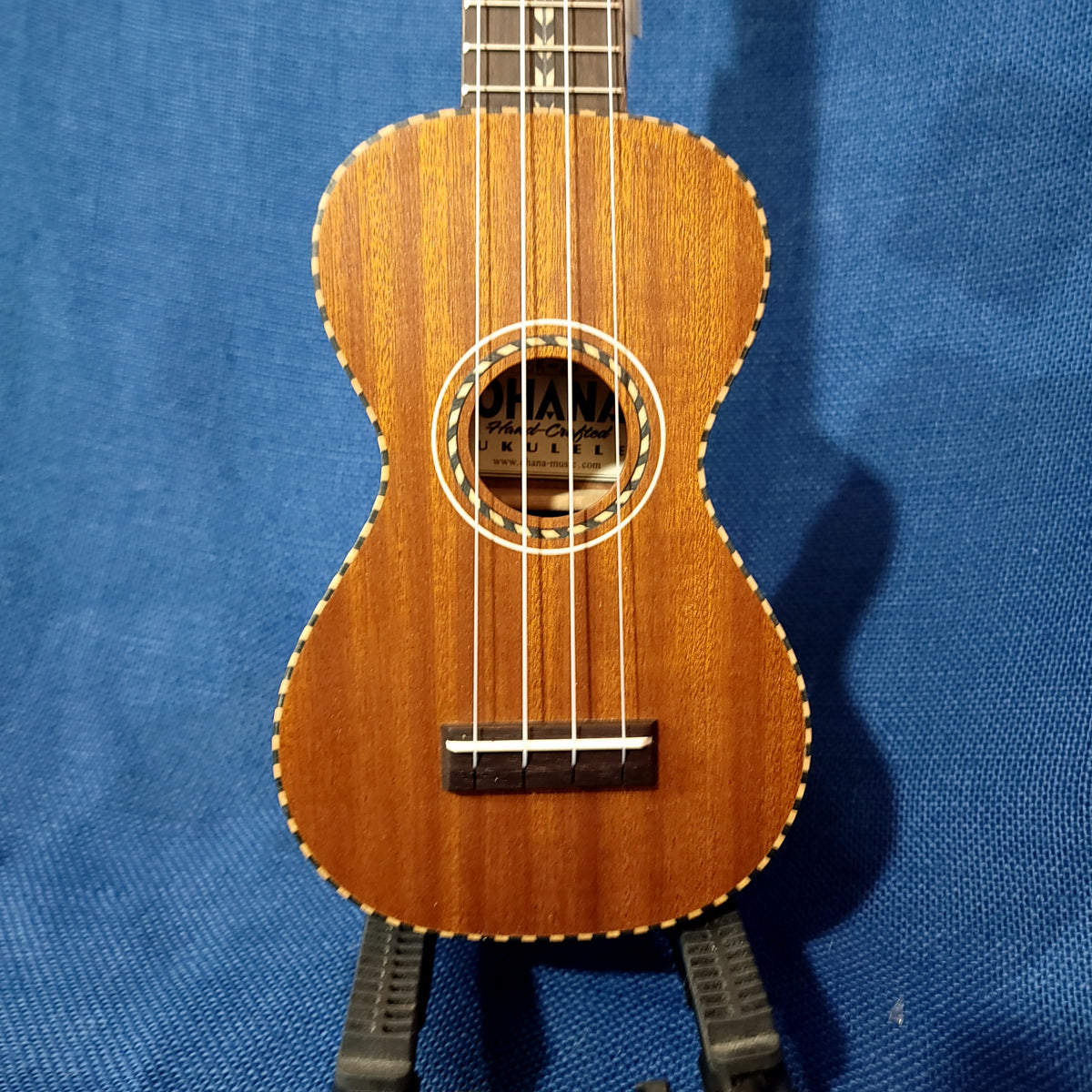 Ohana Soprano SK-28 Vintage Nunes Style All Solid Mahogany Ukulele h39 ...