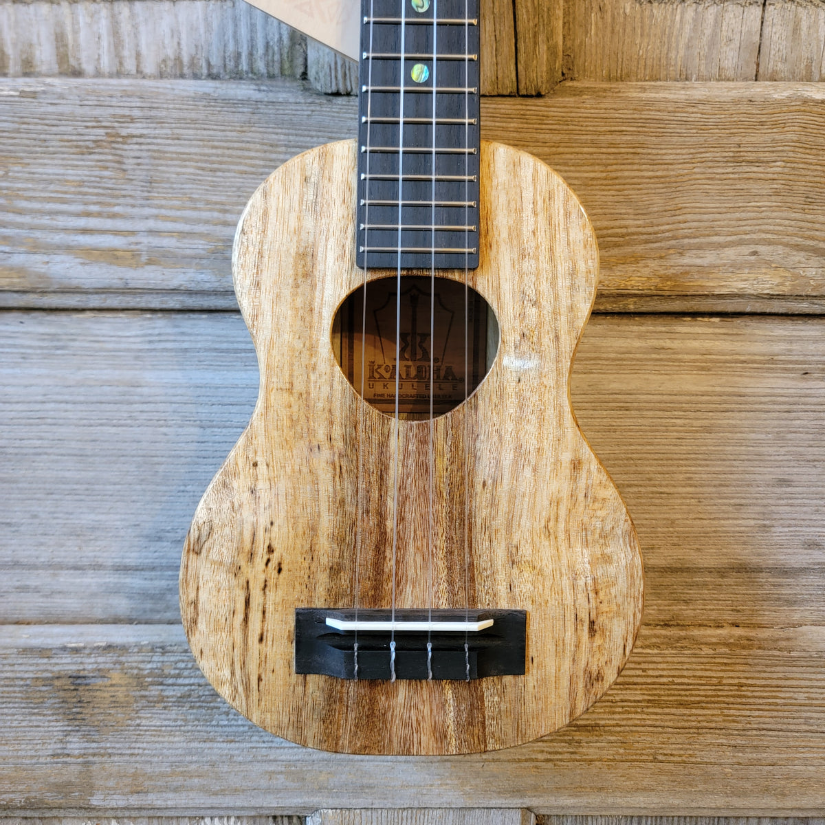 KoAloha Super Soprano Long Neck All Solid Mango KSM-02MG Gloss Made in ...